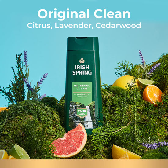 GetUSCart- Irish Spring Original Clean Body Wash, 20 Oz, 2 Pack