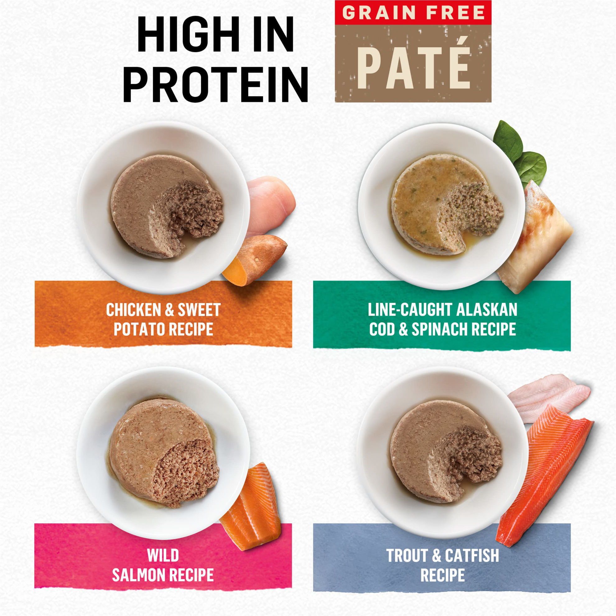 GetUSCart- Purina Beyond Grain Free Wet Cat Food Pate Variety Pack 24ct ...