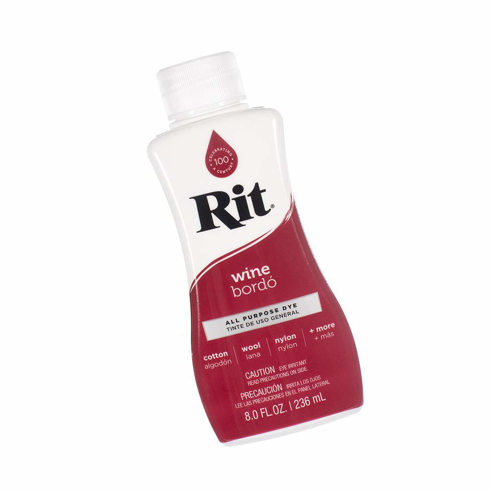 GetUSCart- Rit Dye Liquid - Wide Selection of Colors - 8 Oz. (Wine)