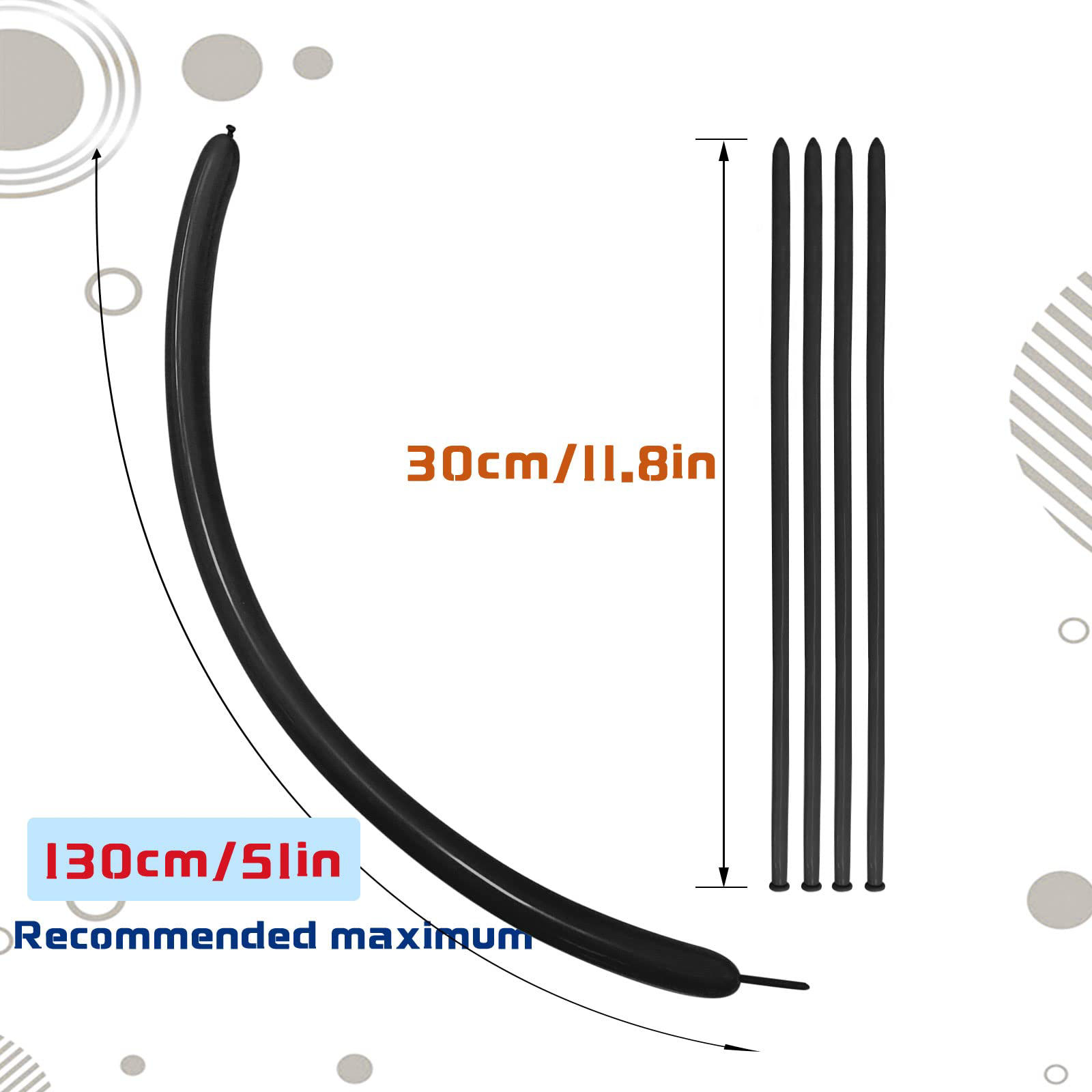 GetUSCart- Long Balloons Premium 260 Twisting Balloons Animals Magic ...