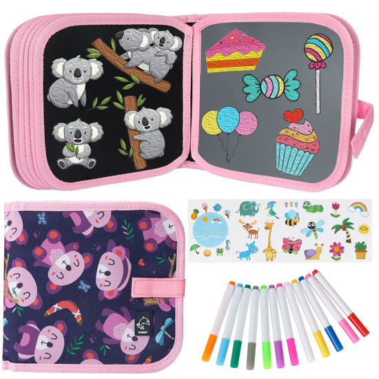 GetUSCart- Qrytoi Erasable Book Doodle Set for Kids,Magic Drawing Book ...