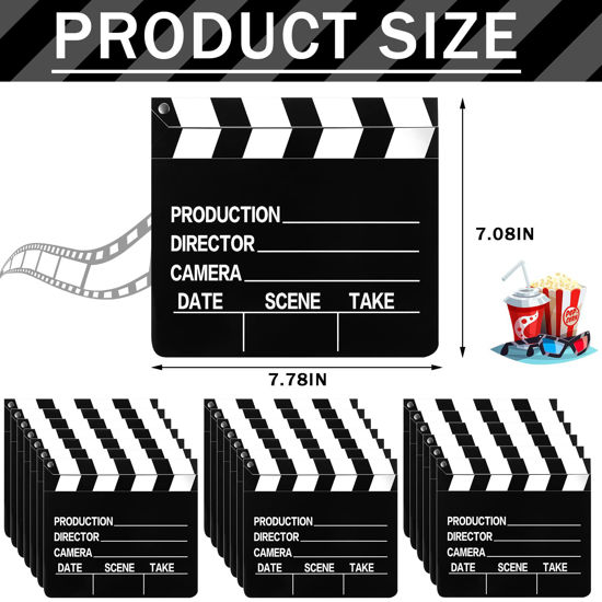 GetUSCart- Jecery Movie Film Clap Board Halloween Party Props 7 x 8 ...