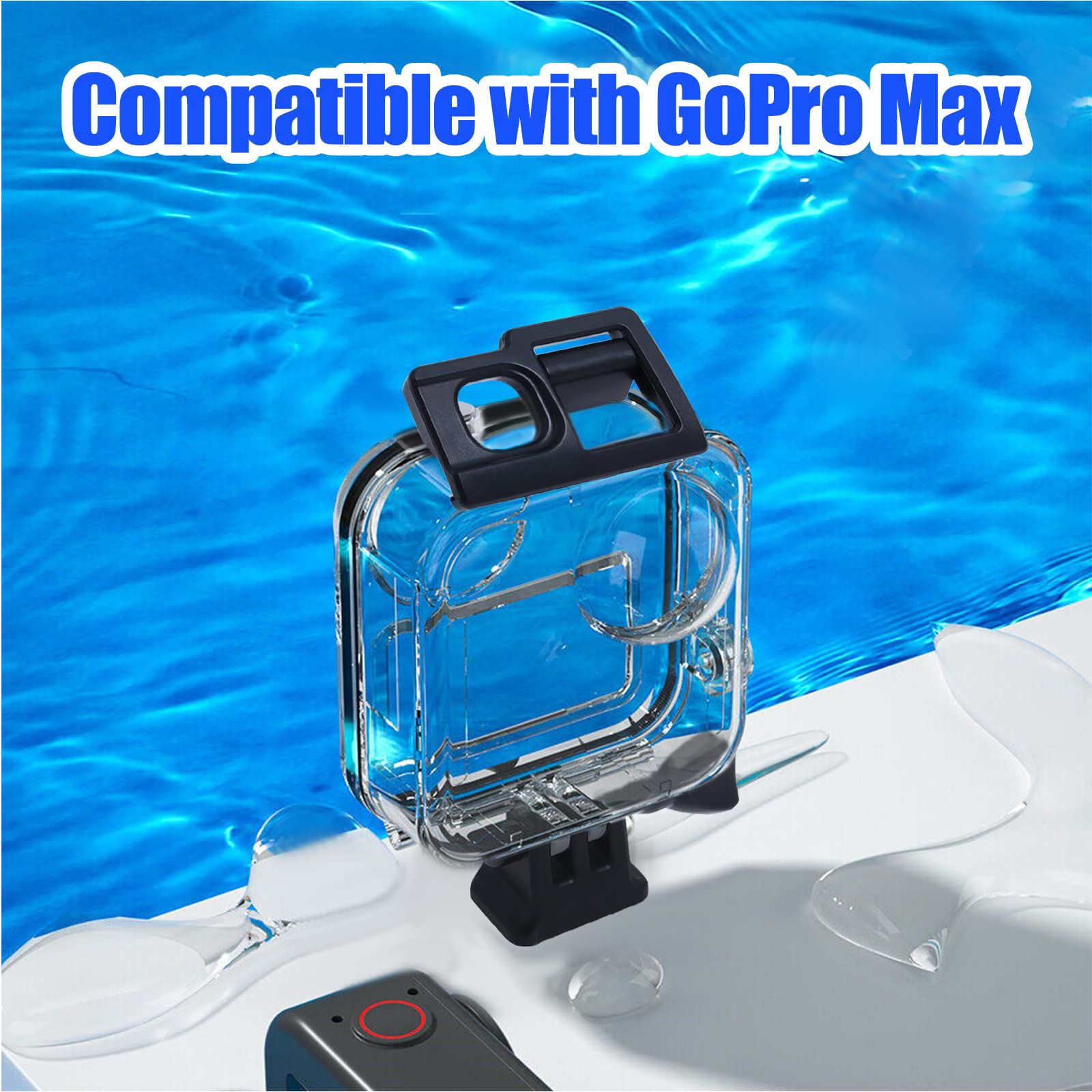GetUSCart- Underwater Housing Case Compatible with Goproo Max ...