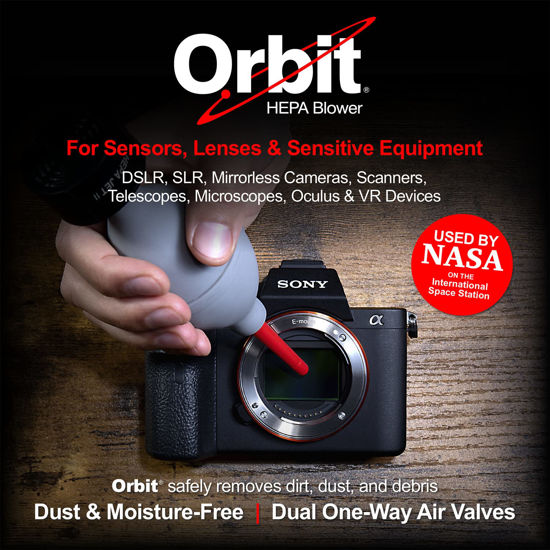 GetUSCart- Orbit Blower with HEPA Filter - Air Blower Camera and Lens ...