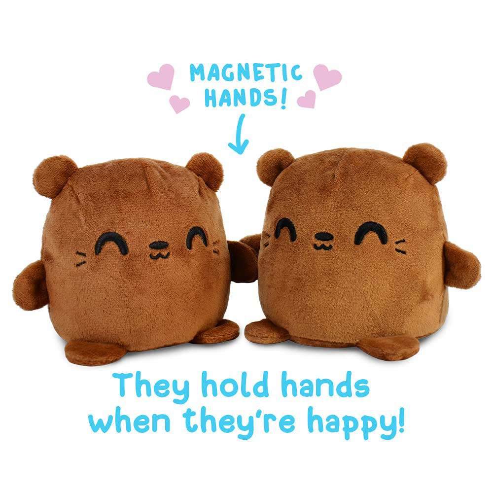 GetUSCart- TeeTurtle | Plushmates | Otter | Brown | Happy + Angry | The ...