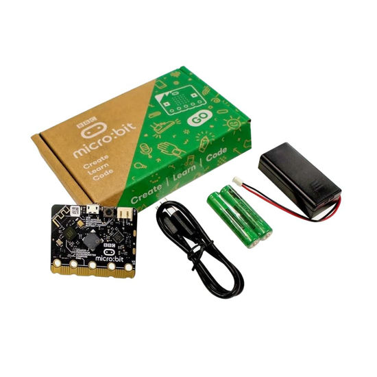 GetUSCart- Microbit V2 Starter Kit, Official BBC Micro:bit Version, Built-in Speaker and ...