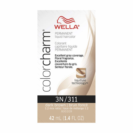 GetUSCart- WELLA Color Charm Permanent Liquid Hair Color for Gray ...