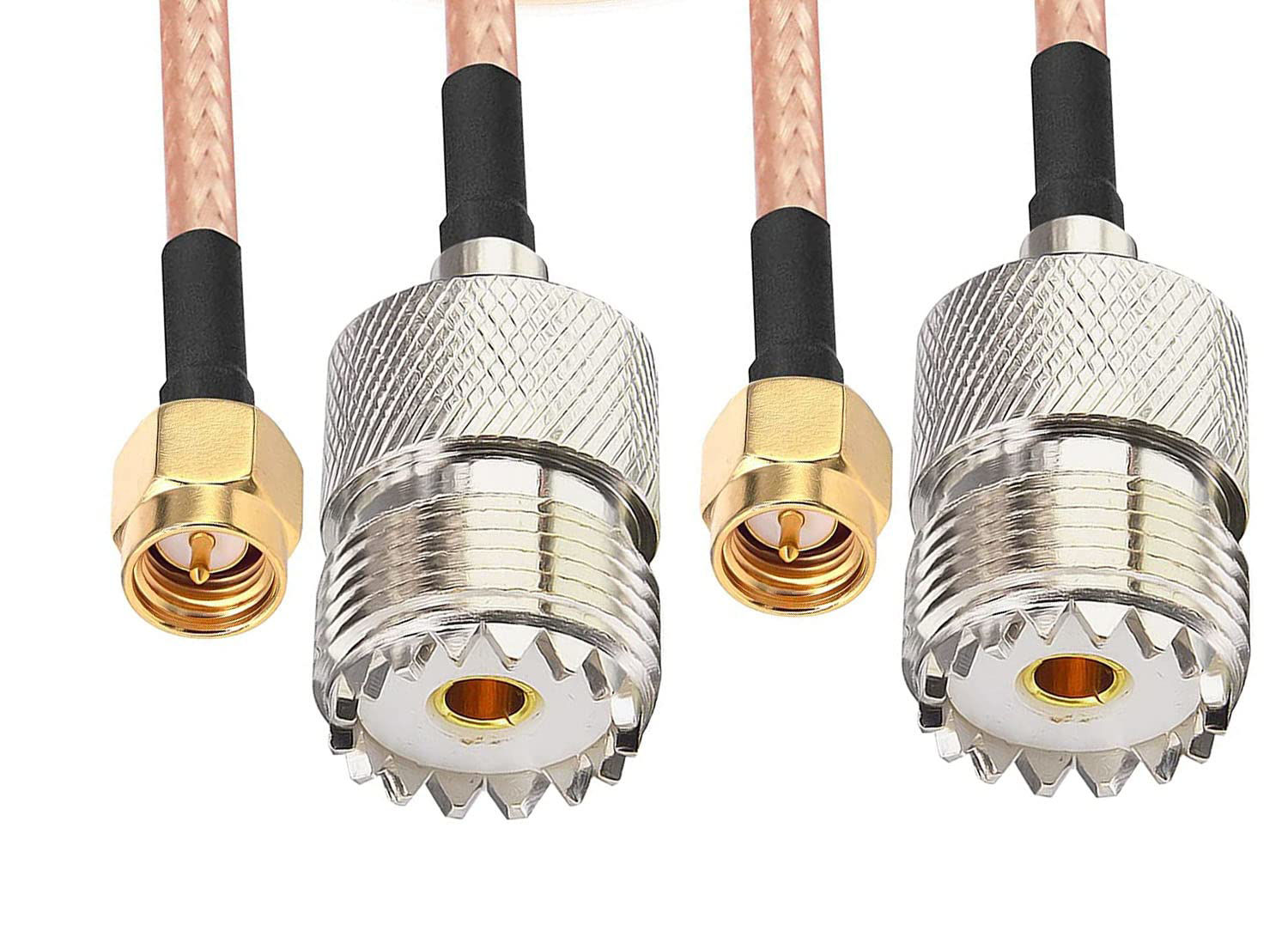 GetUSCart- DHT Electronics Handheld Antenna Cable SMA Male to UHF SO ...