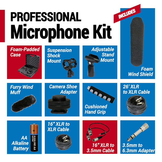 GetUSCart- VidPro XM-88 13-Piece Professional Video & Broadcast ...