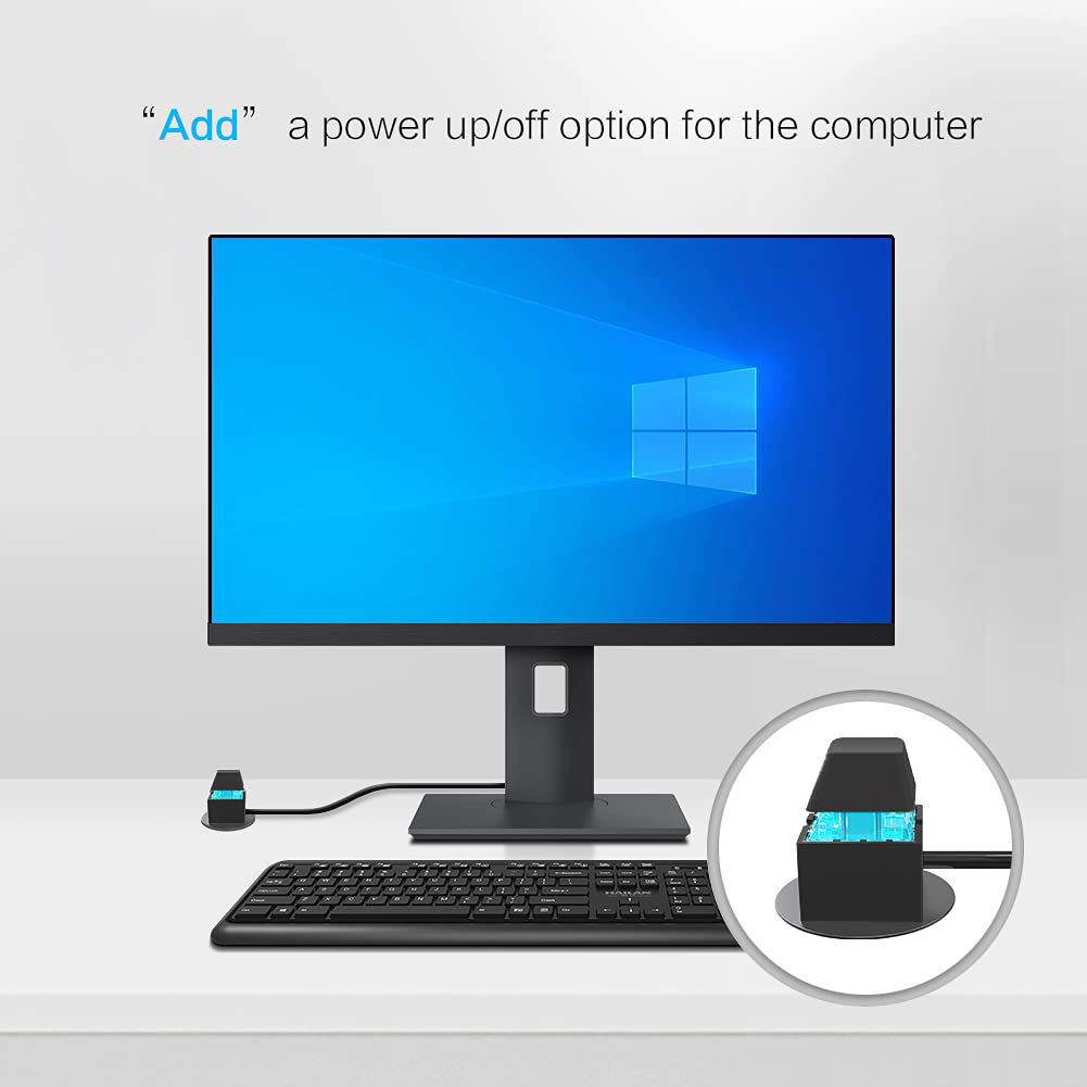 GetUSCart- DKE Power Supply Control Adapter Cable 2M External PC Power ...