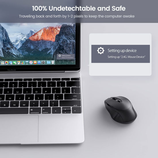 GetUSCart- Mouse Jiggler Mover Wiggler Undetectable Shaker USB Port for ...