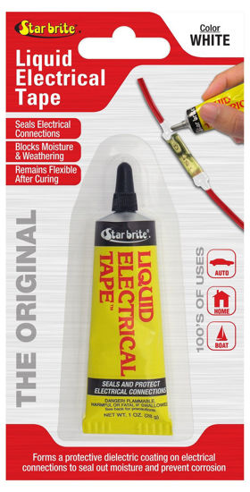 GetUSCart- STAR BRITE Liquid Electrical Tape, White - 1 OZ Tube with ...
