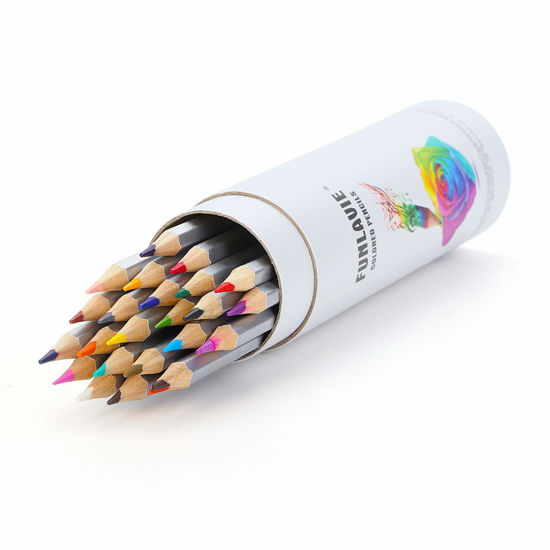 GetUSCart- FUNLAVIE Colored Pencils 24 Coloring Pencils Premium Art ...