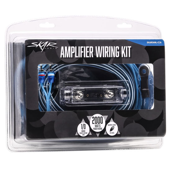 GetUSCart- Skar Audio 1/0 Gauge CCA Complete Amplifier Installation ...