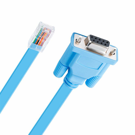 GetUSCart- DTECH DB9 to RJ45 Console Cable Cisco Device Management ...