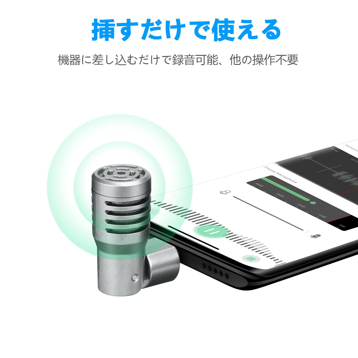 GetUSCart- BOYA BY-P4U Mini USB-C Microphone Phone Mic for Android ...