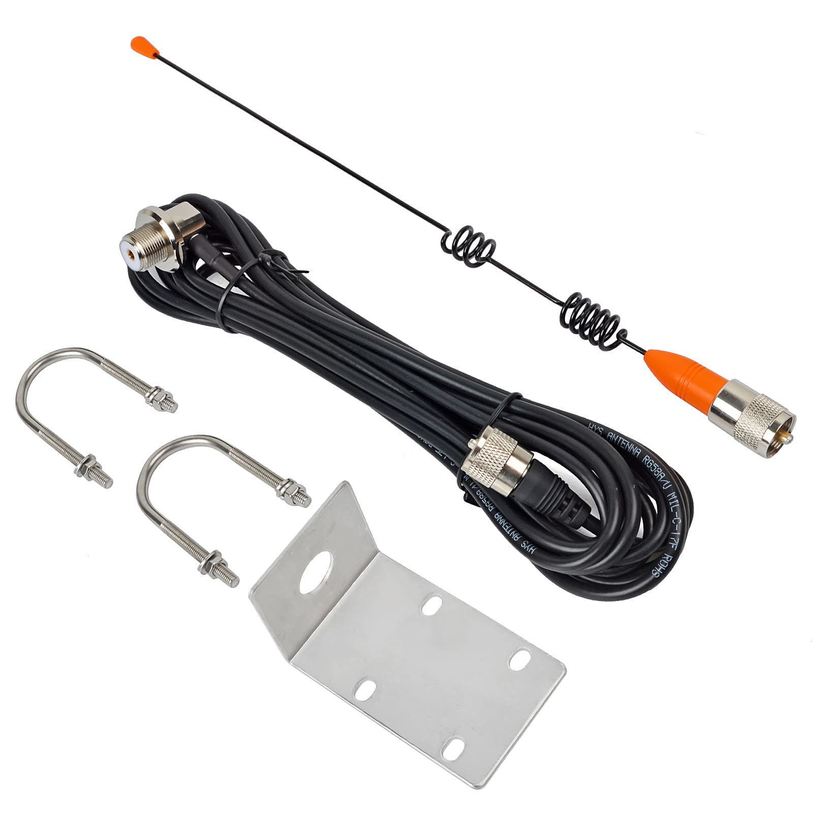 GetUSCart- UAYESOK 13.4 Inch Marine VHF Antenna, 159V02 Low Profile ...