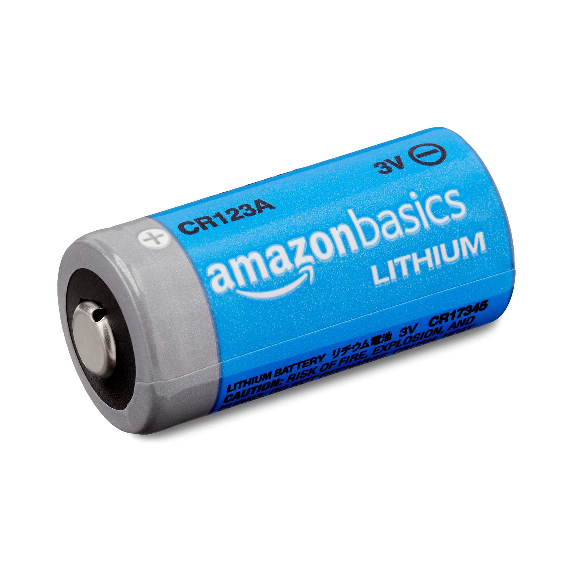 GetUSCart- Amazon Basics 6-Pack CR123A Lithium Batteries, 3 Volt, 10 ...