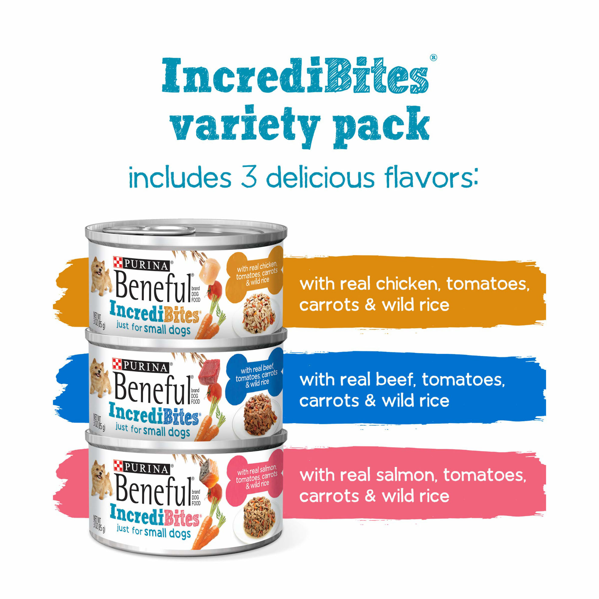 GetUSCart- Purina Beneful Small Breed Wet Dog Food Variety Pack ...