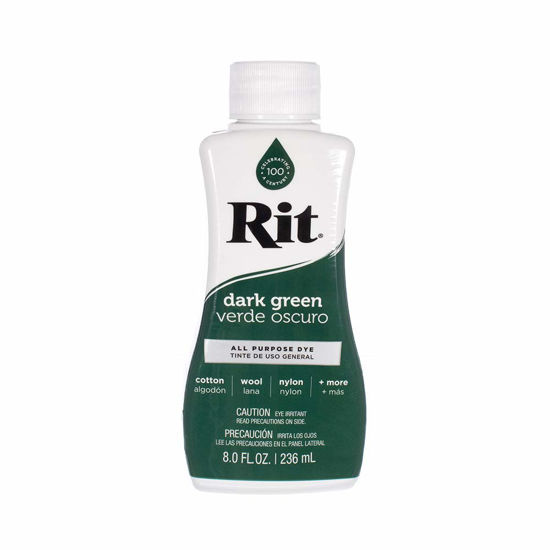 GetUSCart- Rit Dye Liquid - Wide Selection of Colors - 8 Oz. (Dark Green)