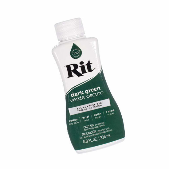 GetUSCart- Rit Dye Liquid - Wide Selection of Colors - 8 Oz. (Dark Green)