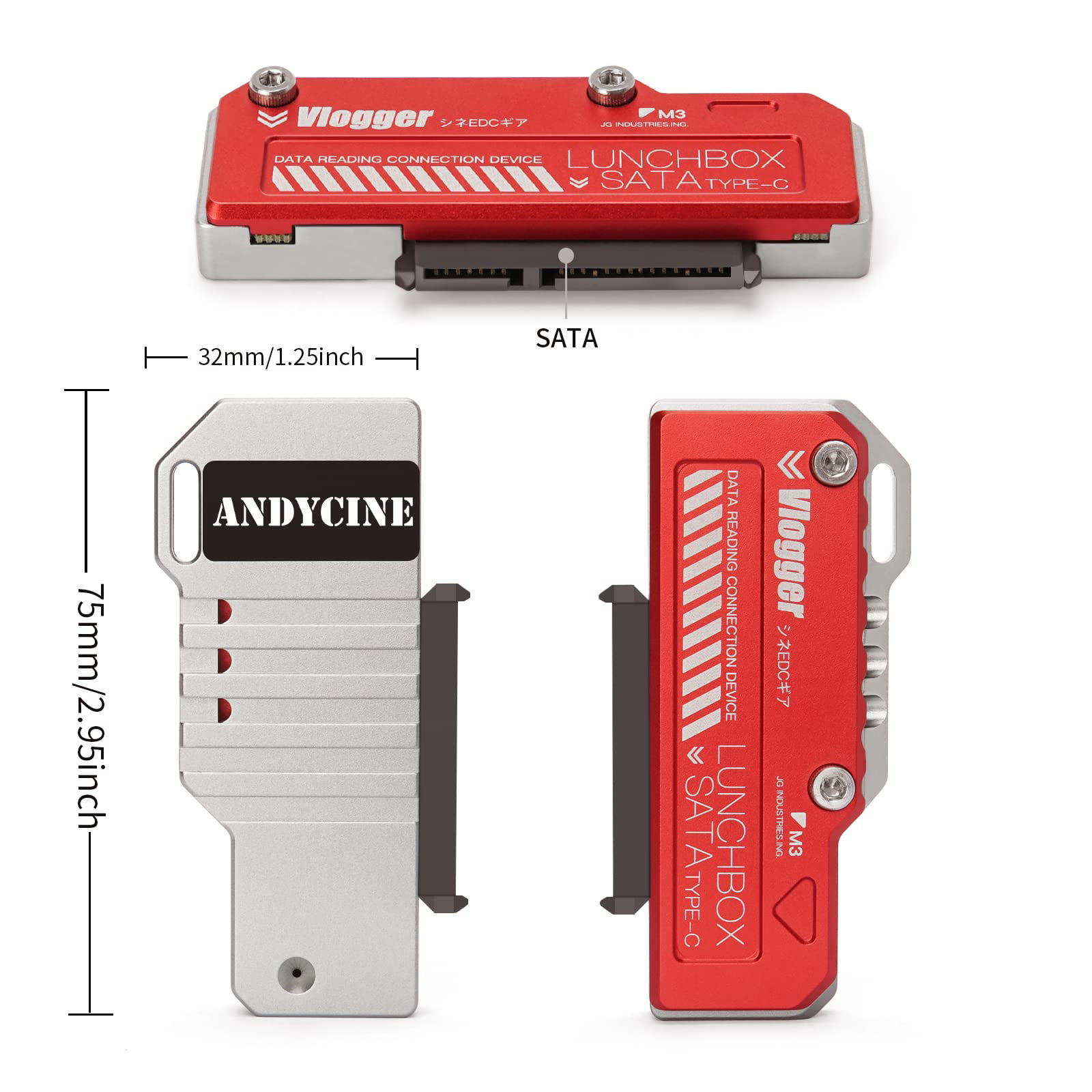 GetUSCart- ANDYCINE USB-C to SATA Adapter Interface Compatible for ...