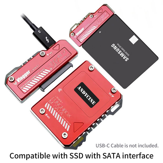 GetUSCart- ANDYCINE USB-C to SATA Adapter Interface Compatible for ...
