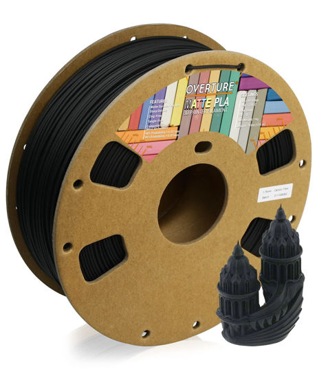 GetUSCart- OVERTURE Carbon Fiber Filament 1.75mm, PLA Roll 1kg Spool (2 ...