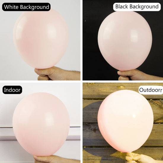 GetUSCart- PartyWoo Pink Balloons, 50 pcs 12 Inch Pale Pink Balloons ...