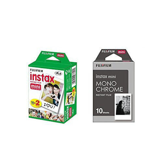 GetUSCart- Fujifilm Instax Mini Instant Film 2-PACK BUNDLE SET , Twin ...