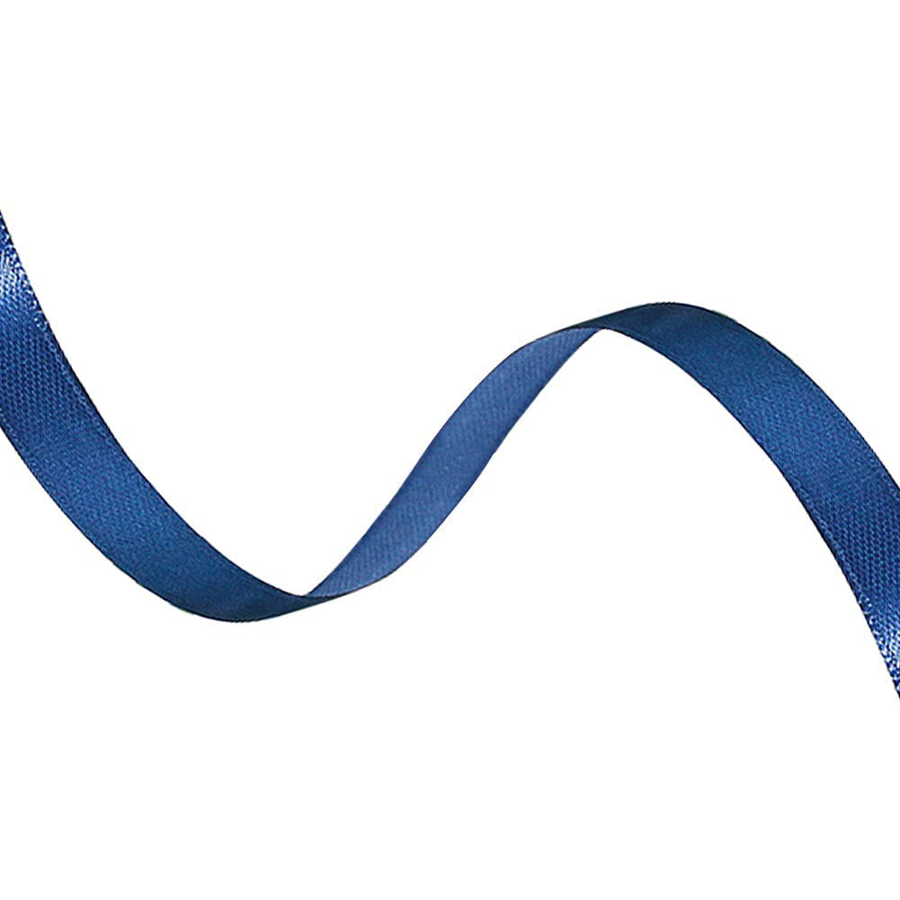 GetUSCart- Solid Color Navy Blue Satin Ribbon, 3/8 Inches x 25 Yards ...
