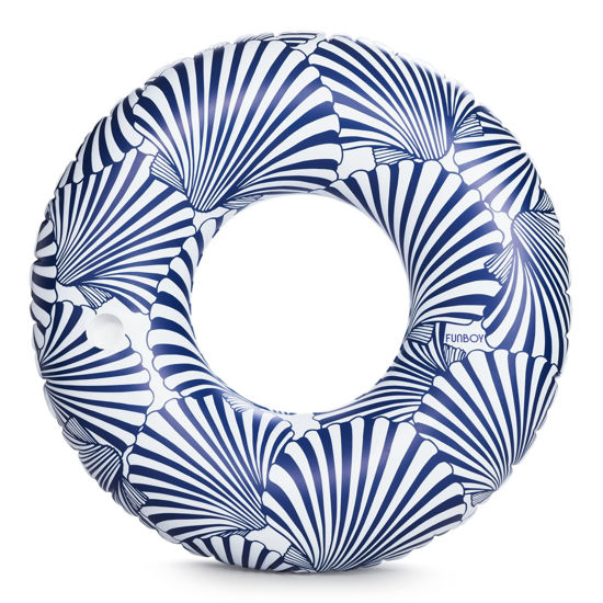 GetUSCart- FUNBOY Giant Inflatable Seashells Tube Float, Luxury Raft ...