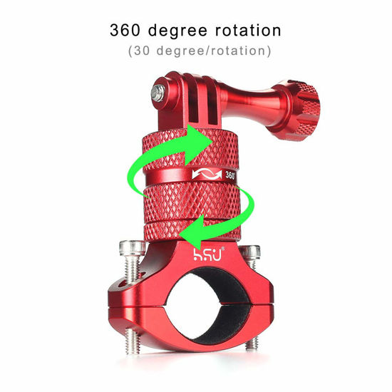 GetUSCart- HSU Aluminum Bike Bicycle Handlebar Mount for Gopro Hero 11 ...