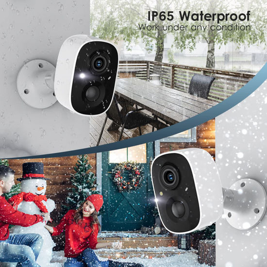 GetUSCart- Security Camera Wireless Outdoor, Outdoor Camera Wireless 2 ...