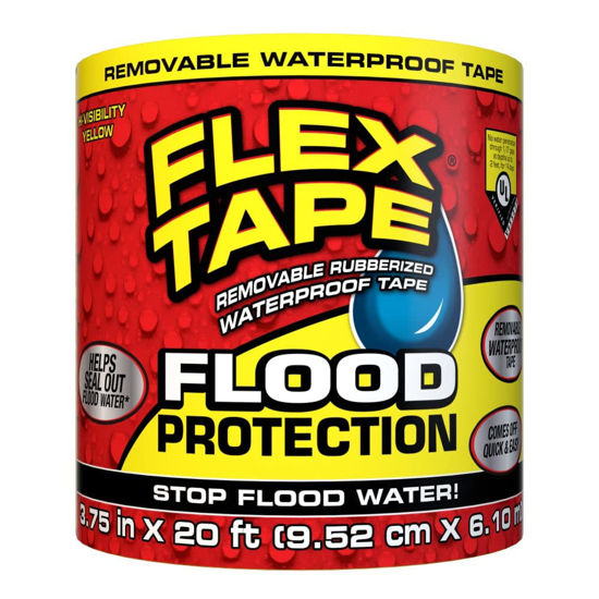 GetUSCart- Flex Tape Flood Protection, 3.75 in x 20 ft, Waterproof ...