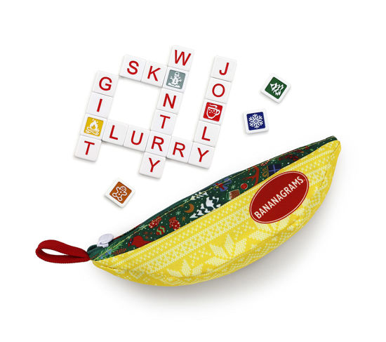 GetUSCart- Bananagrams Winter Wonderland Edition Family Board Game