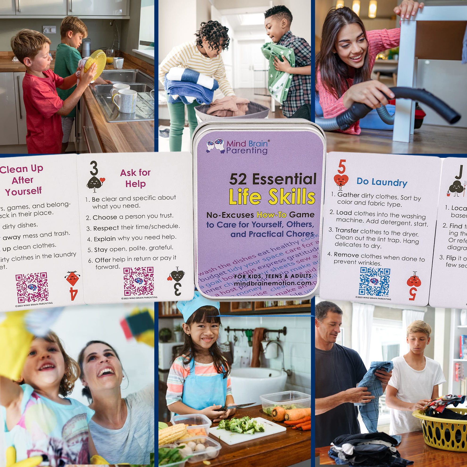 GetUSCart- 52 Essential Life Skills: No-Excuses Game to Teach Kids ...