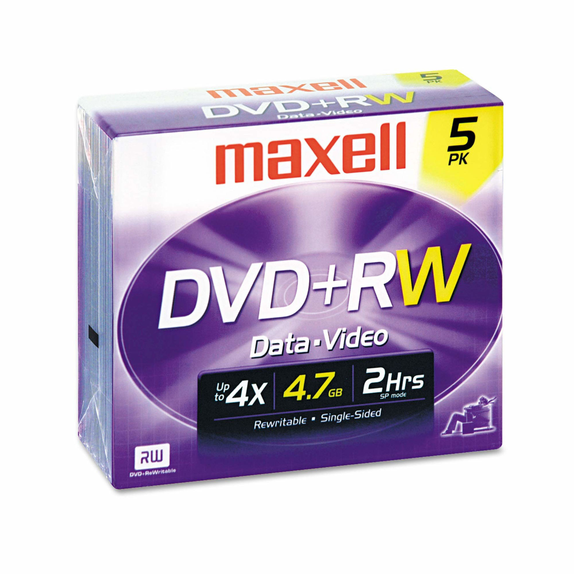 GetUSCart- Maxell DISC,DVD+RW,JC,5/PK