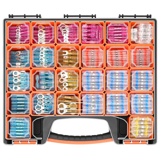 GetUSCart- TICONN 1250Pcs Heat Shrink Wire Connectors, Waterproof ...