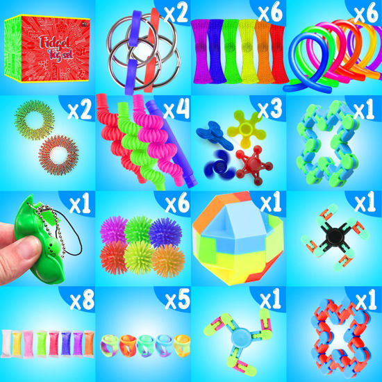 GetUSCart- Fidget Toys Set, 70 Pack Sensory Toys Party Favors Kids ...
