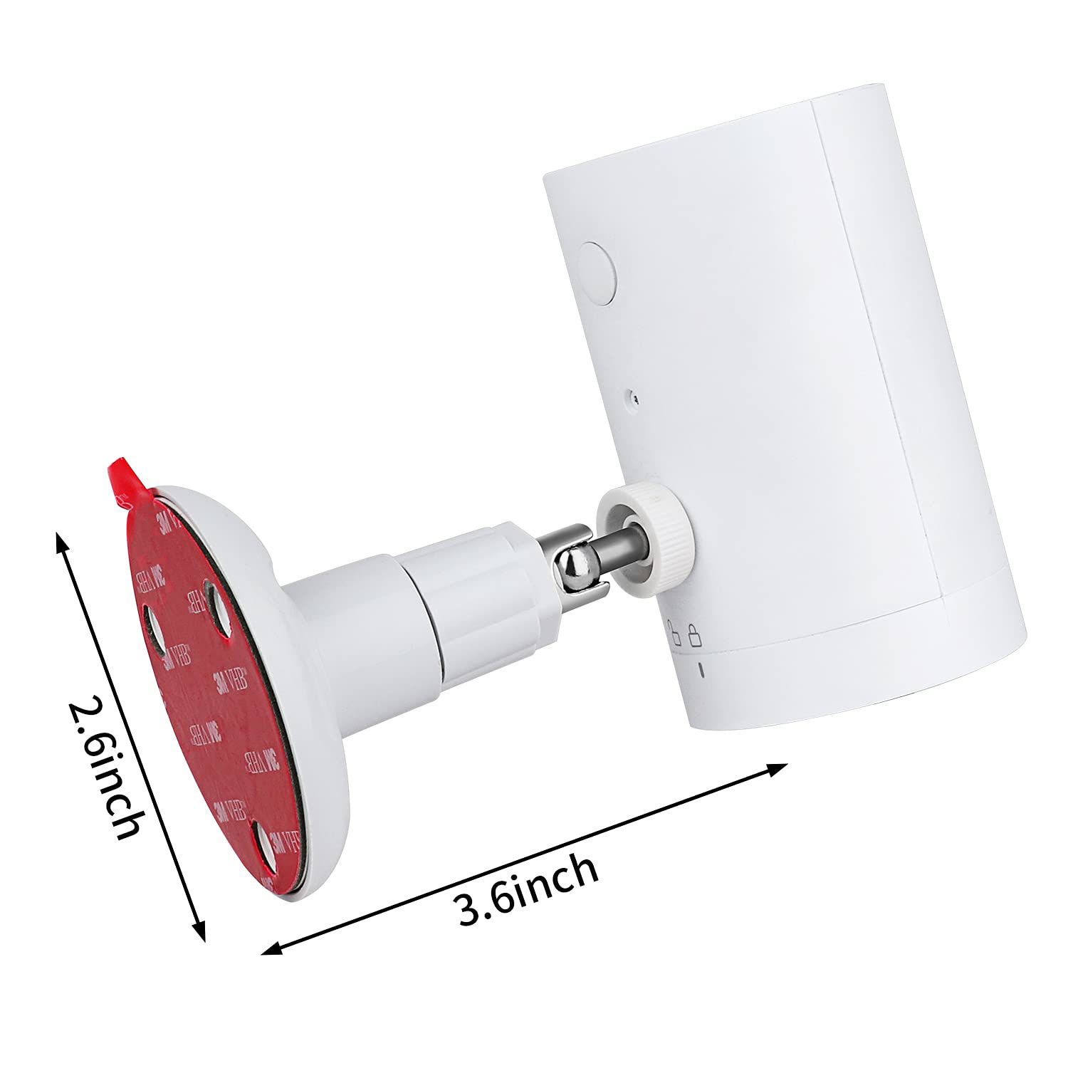 GetUSCart- 2Pack Adhesive Wall Mount for Ring Stick Up Cam & Ring ...