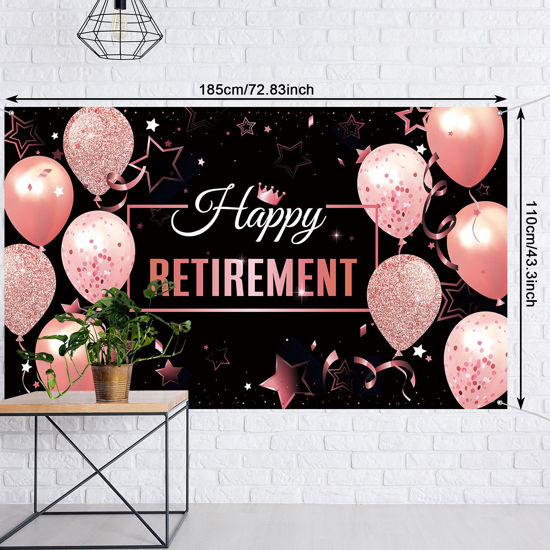GetUSCart- Happy Retirement Party Decorations, Extra Large Fabric Happy ... GetUSCart- Happy Retirement Party Decorations, Extra Large Fabric Happy ...