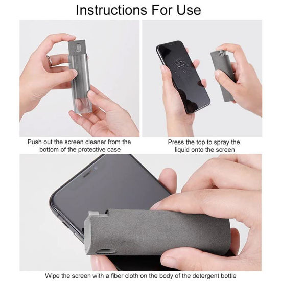 GetUSCart- Premium All in One Touchscreen Spray & Wipe Tool Designed ...