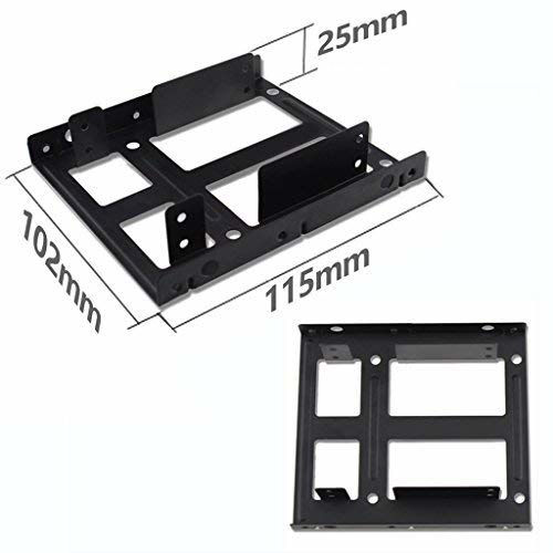 GetUSCart- Qook 2x 2.5 Inch SSD to 3.5 Inch Internal Hard Disk Drive ...