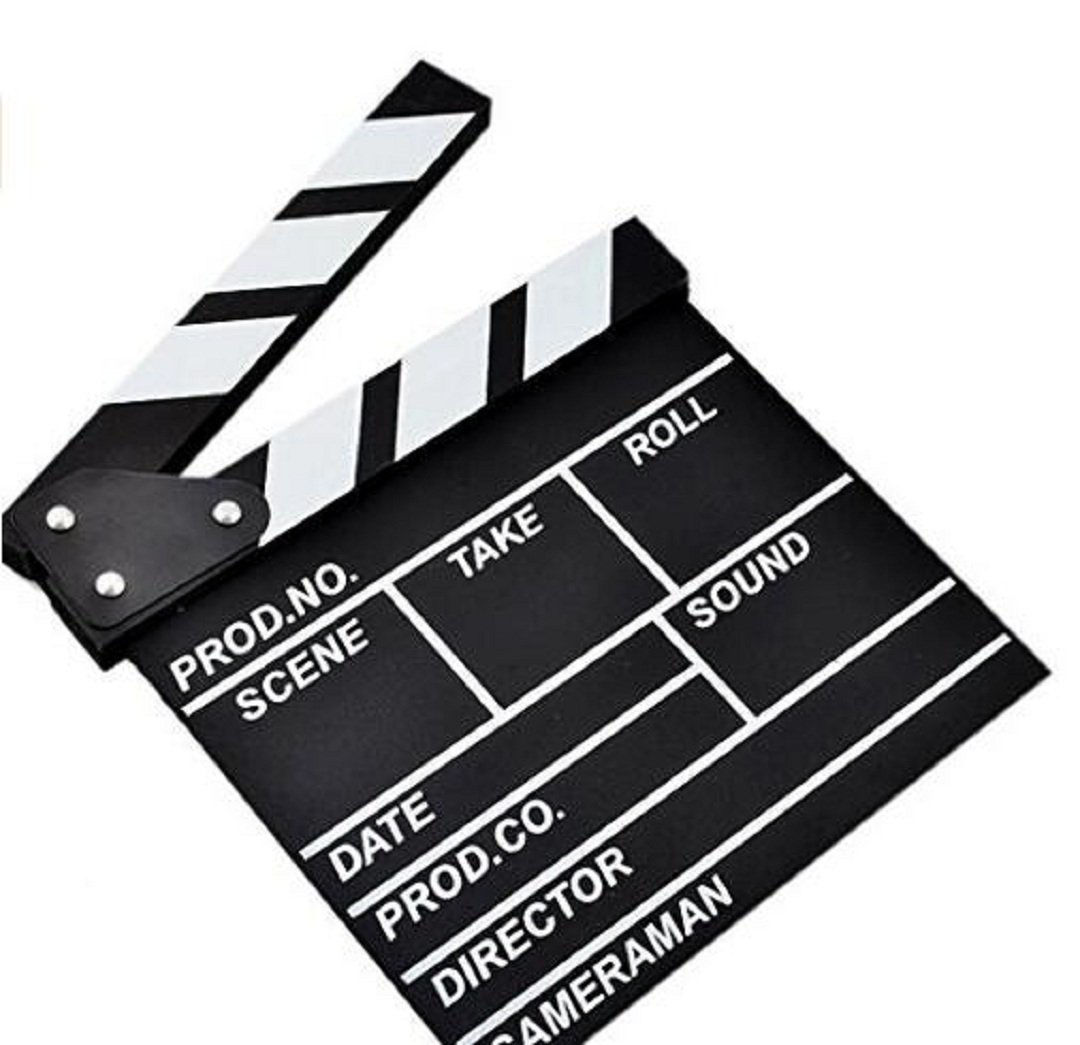 GetUSCart- Wendin Wooden Clapboard Director Film Movie Cut Action Scene ...