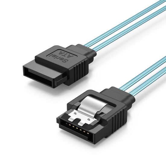 GetUSCart- CableCreation SATA III Cable, [5-Pack] 18-inch SATA III 6.0 ...