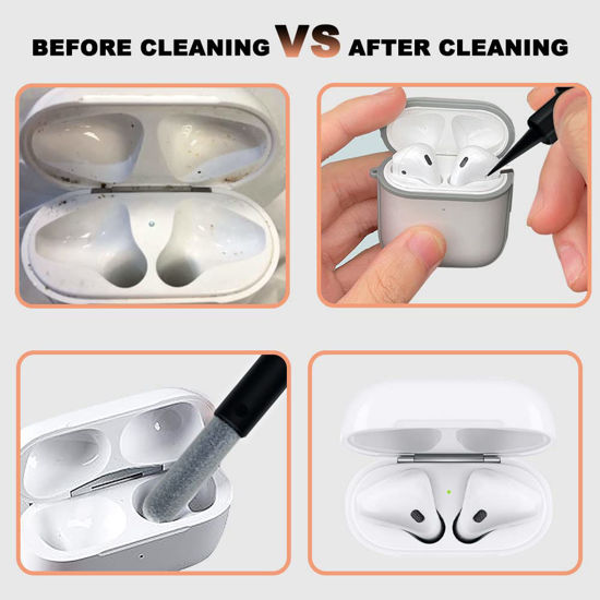 GetUSCart- 6 in 1 Keyboard Cleaner Kit Earphone Cleaner Kit with Brush ...
