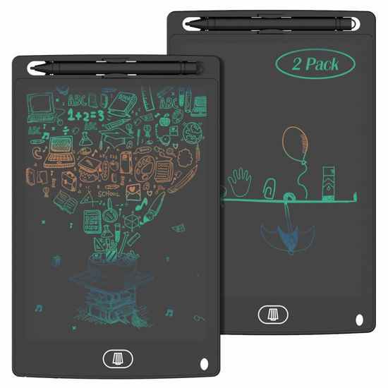 GetUSCart- [2 Pack] 8.5 Inch Colourful LCD Writing Tablet, TIQUS ...