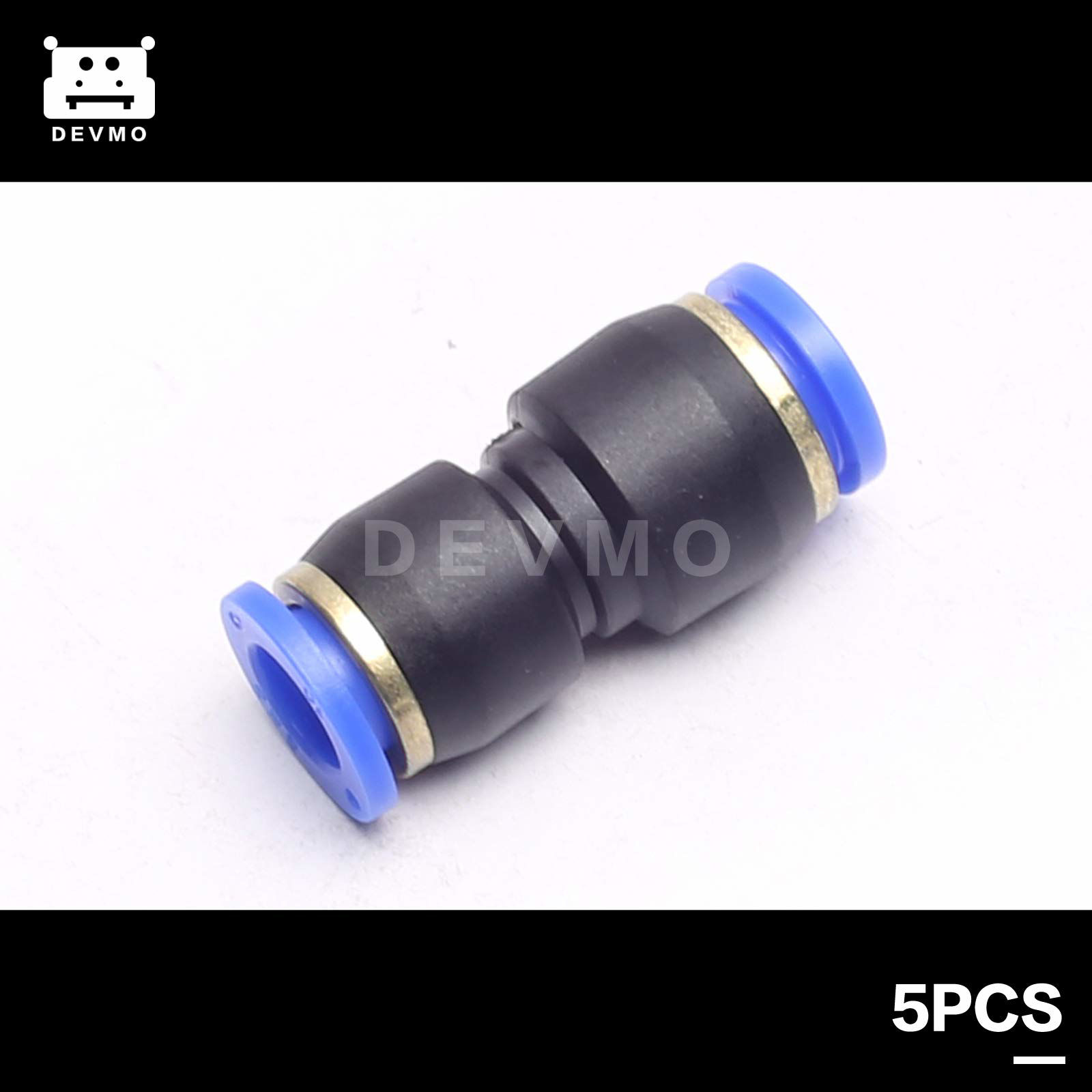 GetUSCart- DEVMO 5PCS 10mm to 12mm Tube Air Pneumatic Push in Straight ...