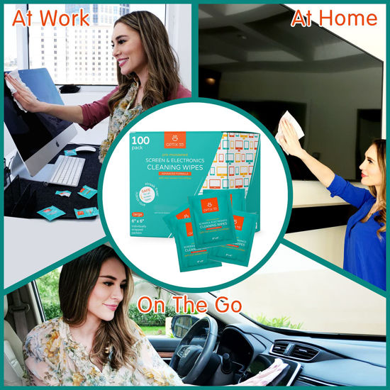 GetUSCart- Screen & Electronic Cleaning Wipes | Pre-Moistened ...